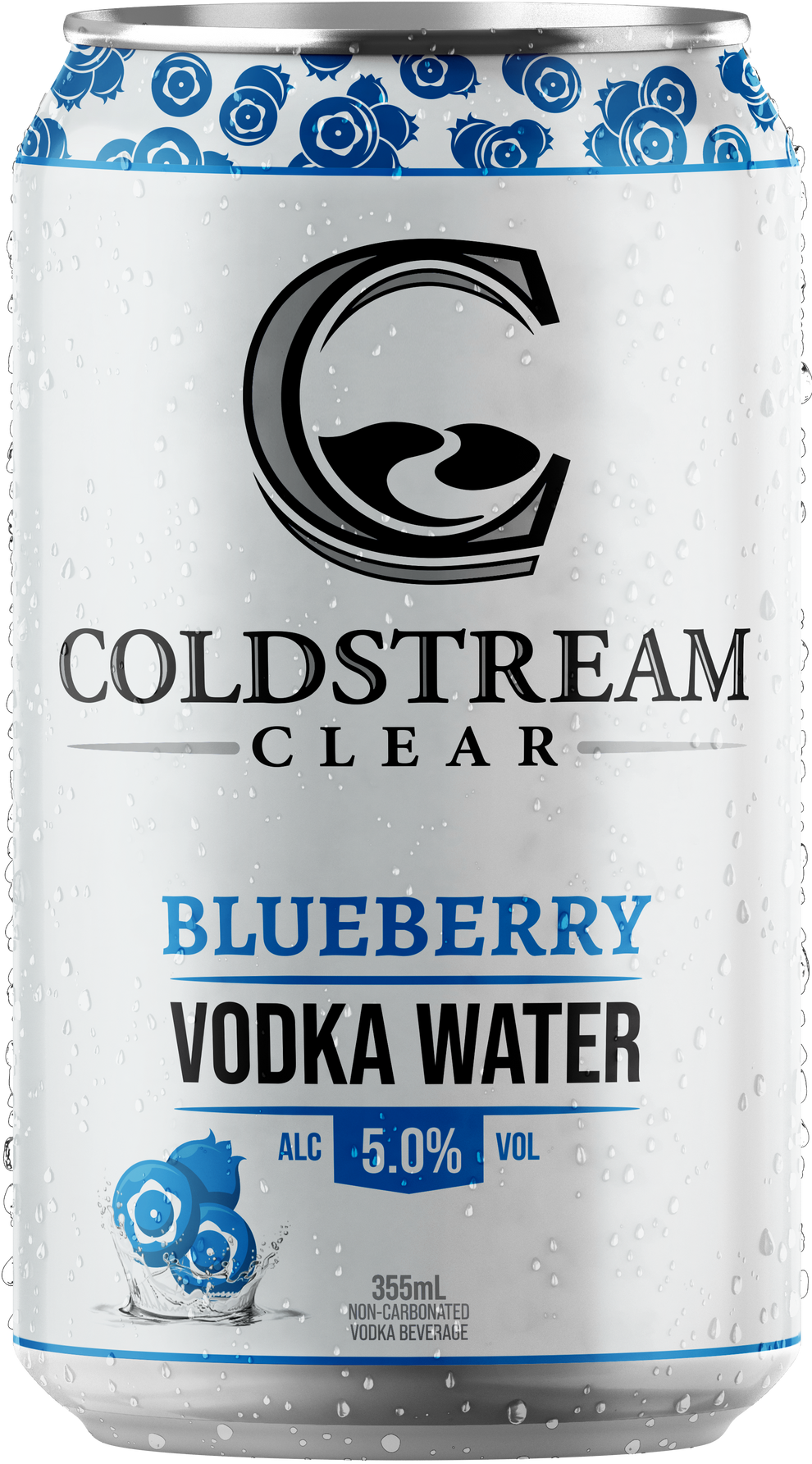 Blueberry Vodka Water – Coldstream Clear Distillery