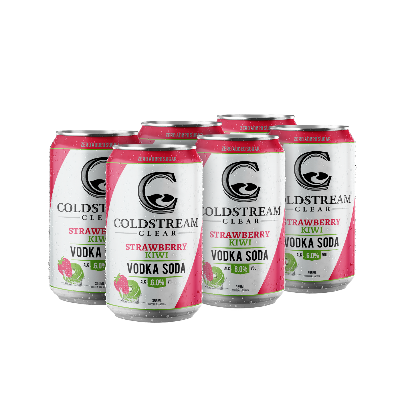 Strawberry Kiwi Vodka Soda – Coldstream Clear Distillery