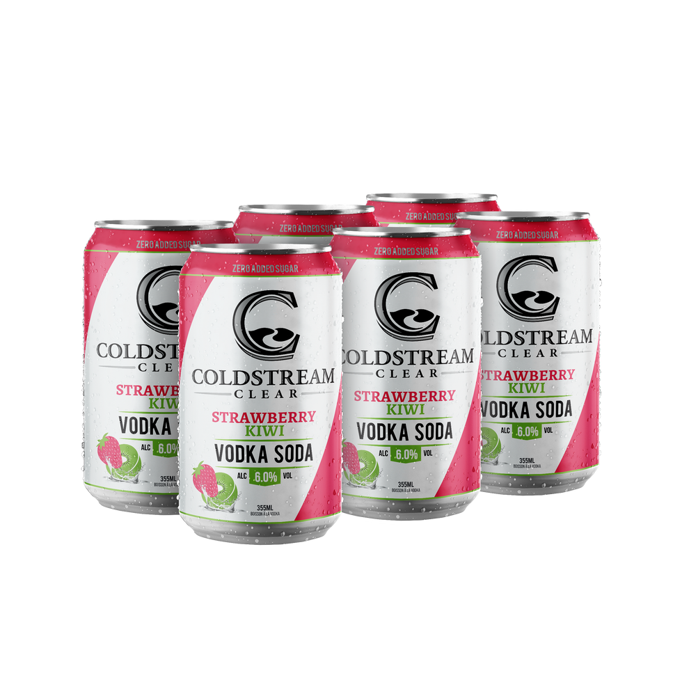 Strawberry Kiwi Vodka Soda – Coldstream Clear Distillery