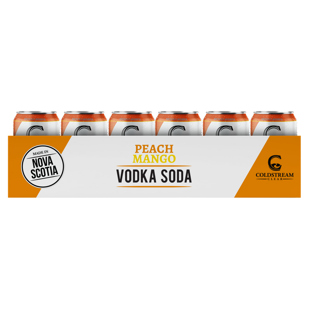 Peach Mango Vodka Soda – Coldstream Clear Distillery